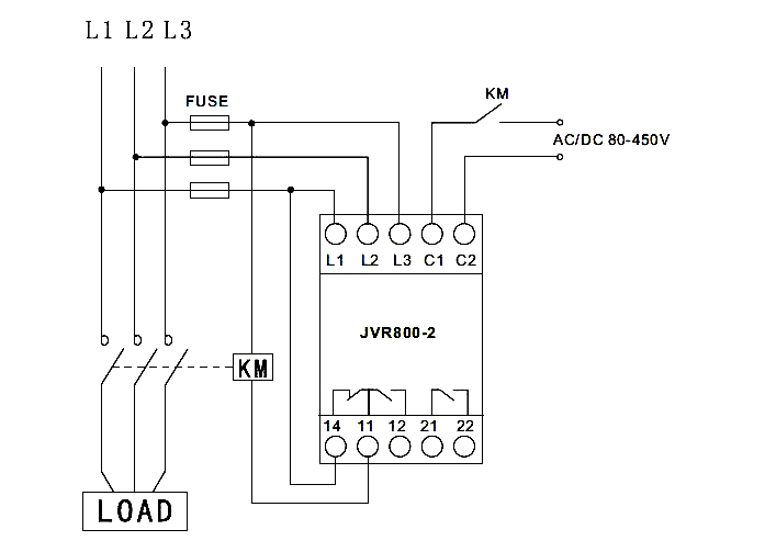 3 Phase Voltage Monitoring Relay 3 Phase Voltage Monitoring Relay